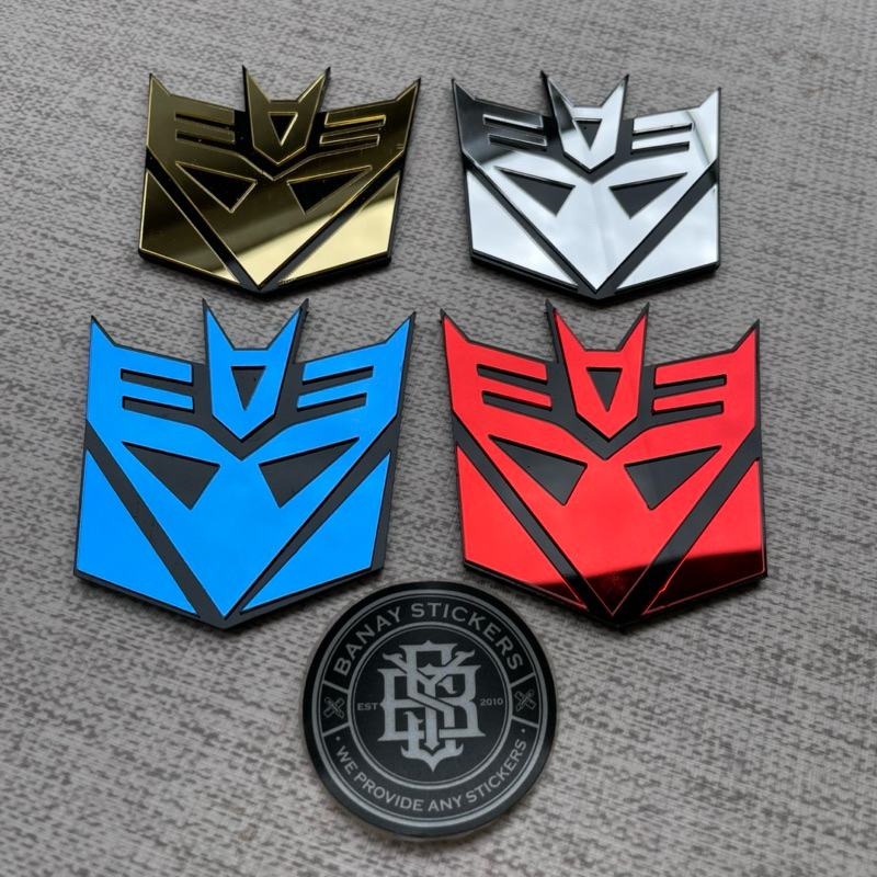 TRANSFORMERS Emblem 1 Acrylic Acrylic Emblem | Shopee Malaysia