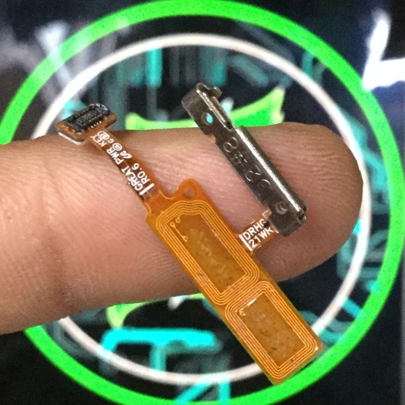TOMBOL Flexible On Off Button SAMSUNG NOTE 8 [Original Removable ...