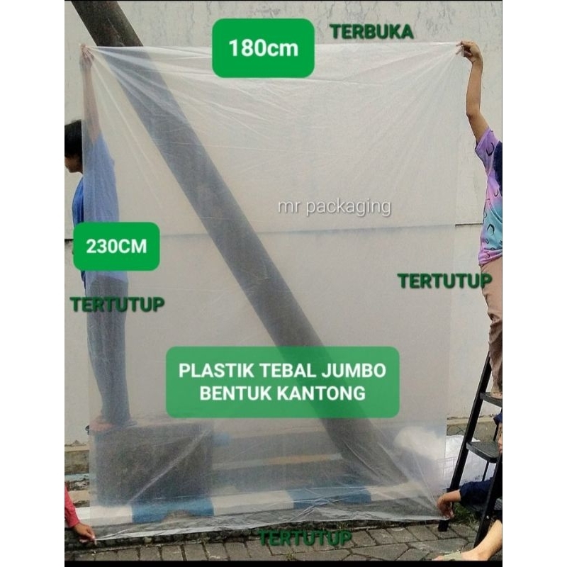 Large Jumbo Thick PE Plastic Bags | Waterproof and LEAK-PROOF Plastic ...