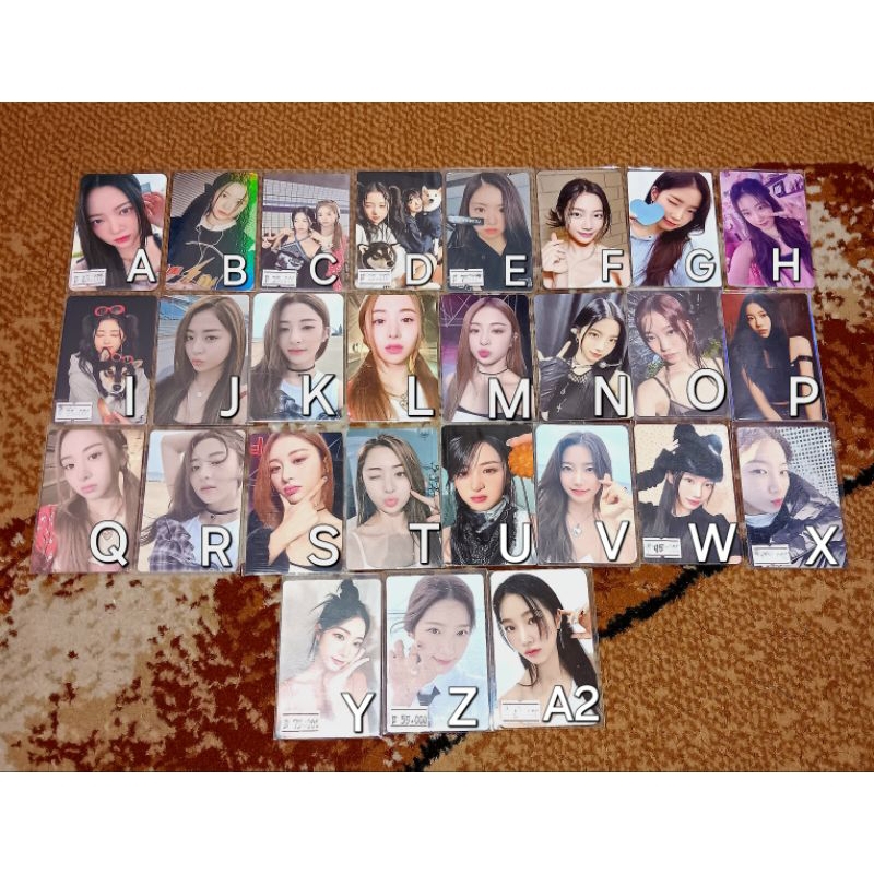 Official PHOTOCARD LE SSERAFIM - HUH YUNJIN - HONG EUNCHAE - KAZUHA - SAKURA - KIM SALT ...