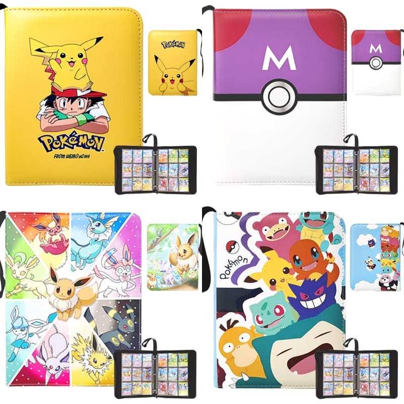 Tcg card Blinder 2 x 2 Album 400 PCS Pokemon | Shopee Malaysia