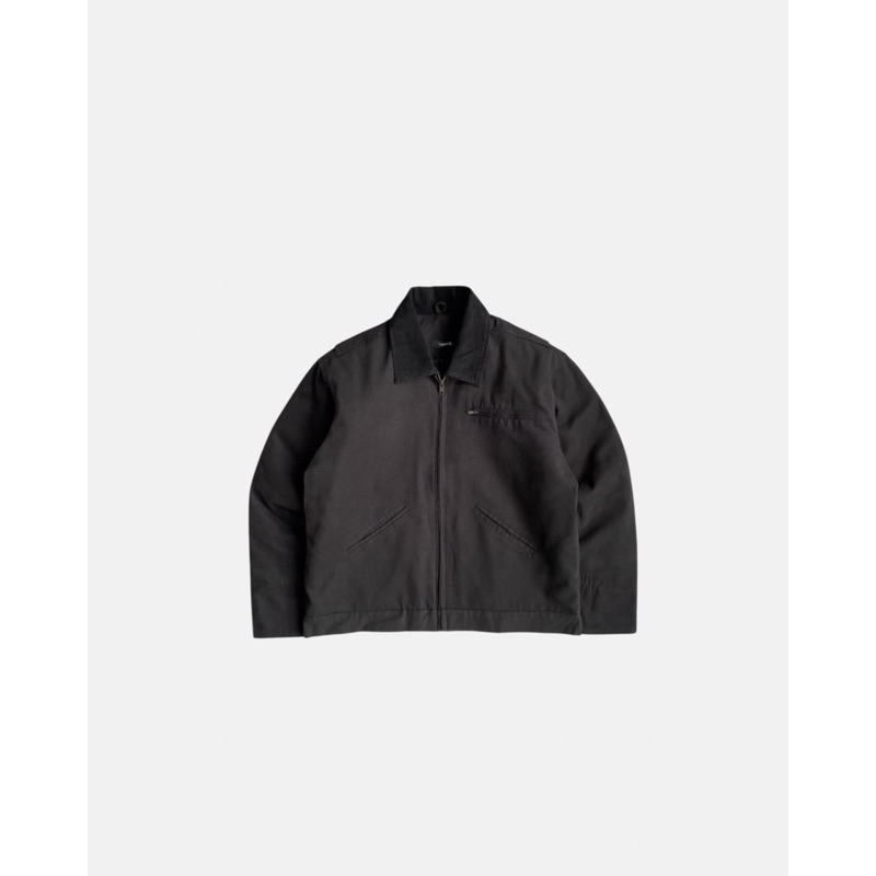 Timbre Work Jacket Quilted Black | Shopee Malaysia