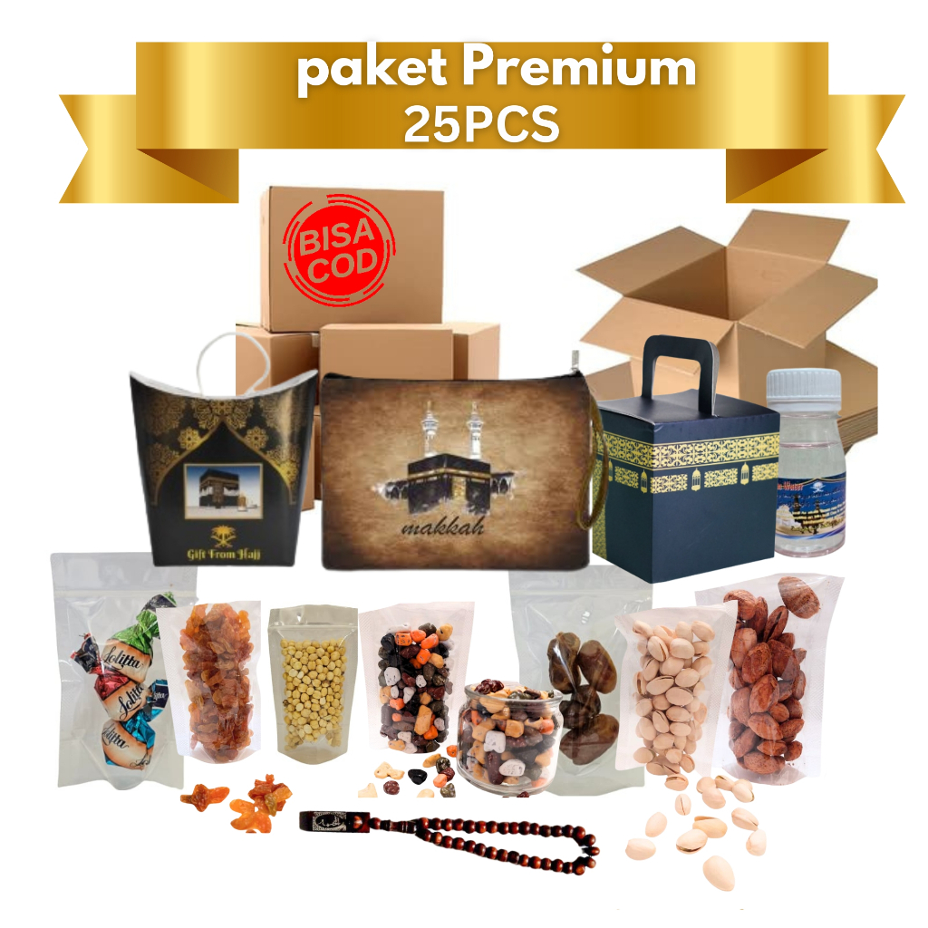Premium package for Hajj and Umrah 25 gift boxes, Kaaba rope, most ...