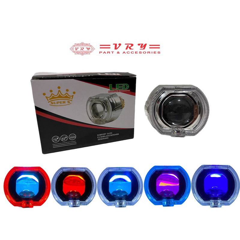 Proji BILED 3.5Inc Matrix X1 Pro Shroud Chrome Super S | Shopee Malaysia