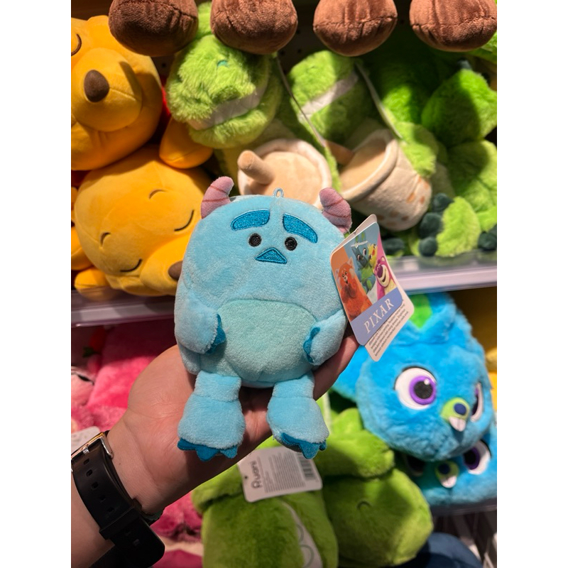 Disney mini plushie lotso red panda mike monster inc ORI | Shopee Malaysia