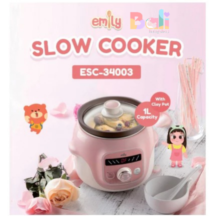 Slow COOKER EMILY ESC-34003 - SLOW COOKER - FIELD COOKER | Shopee Malaysia