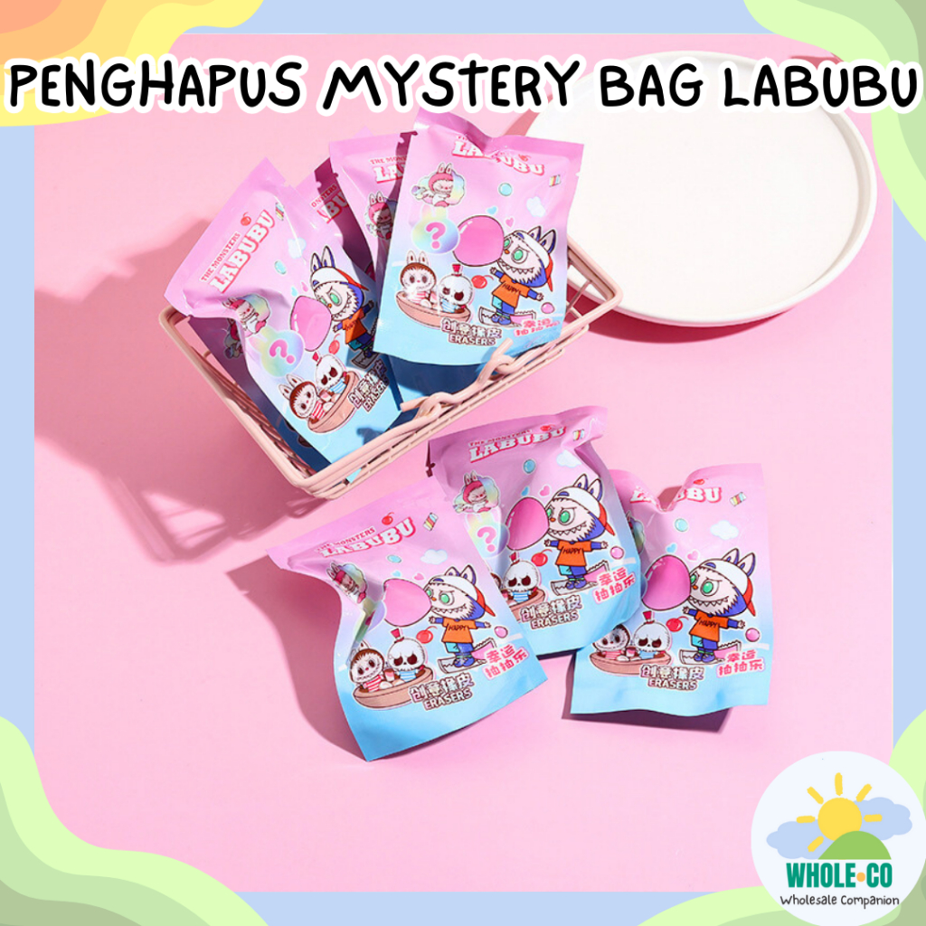 Labubu Premium The Monsters Blind Box Mystery Eraser Cute Unique Cute ...