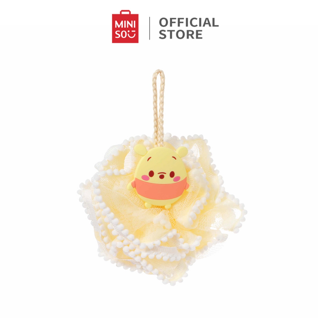 Miniso x Disney Ufufy Collection Loofah Bath Ball Cute Shaped Bath Ball ...
