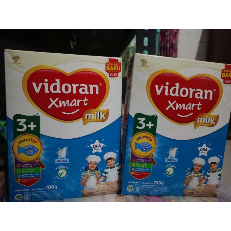 VIDORAN Xmart milk 3+ 700gr vanilla | Shopee Malaysia