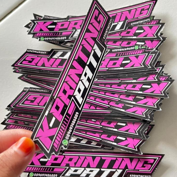 Print Milk Vinyl Stickers Glossy Lamination Orange Peel Cutting Meter ...