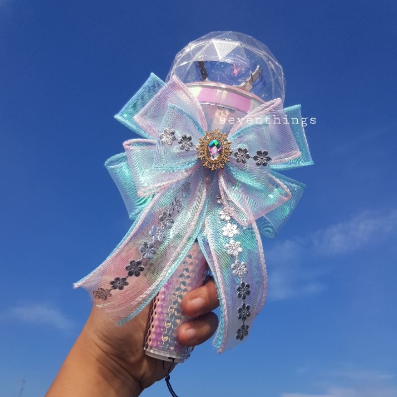 Kpop ALL Fandom Lightstick Ribbon Lightstick N tile Ribbon/ Lightstick ...