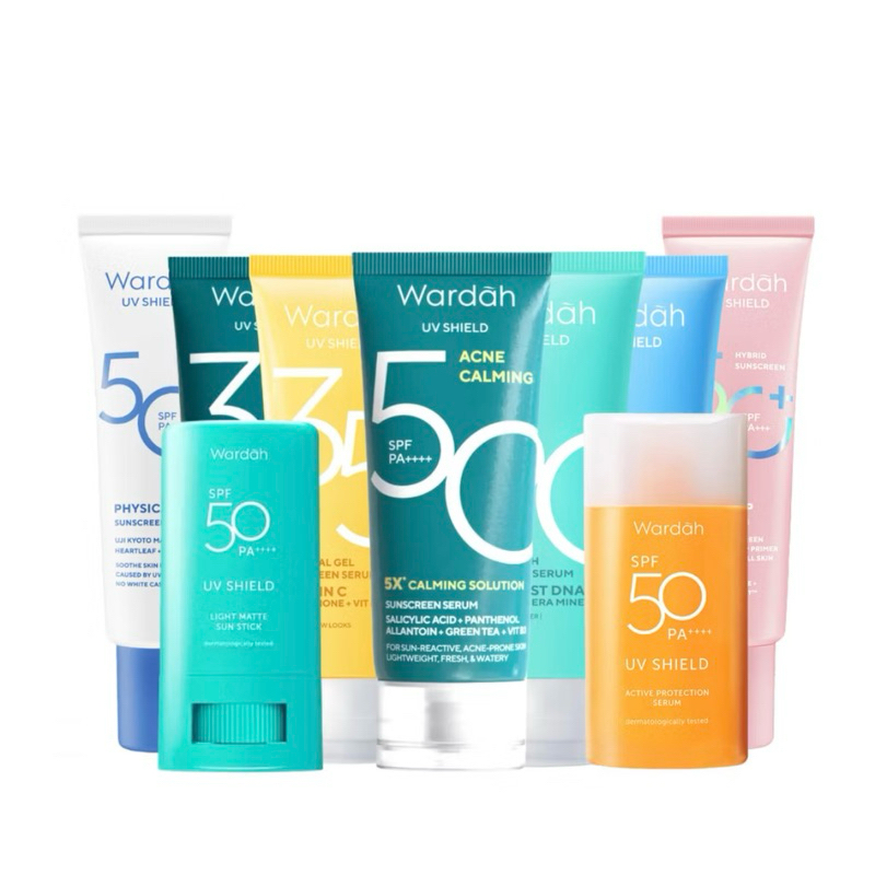 Wardah SUNSCREEN GEL SPF 35 | Wardah UV SHIELD ESSENTIAL SUNSCREEN GEL ...