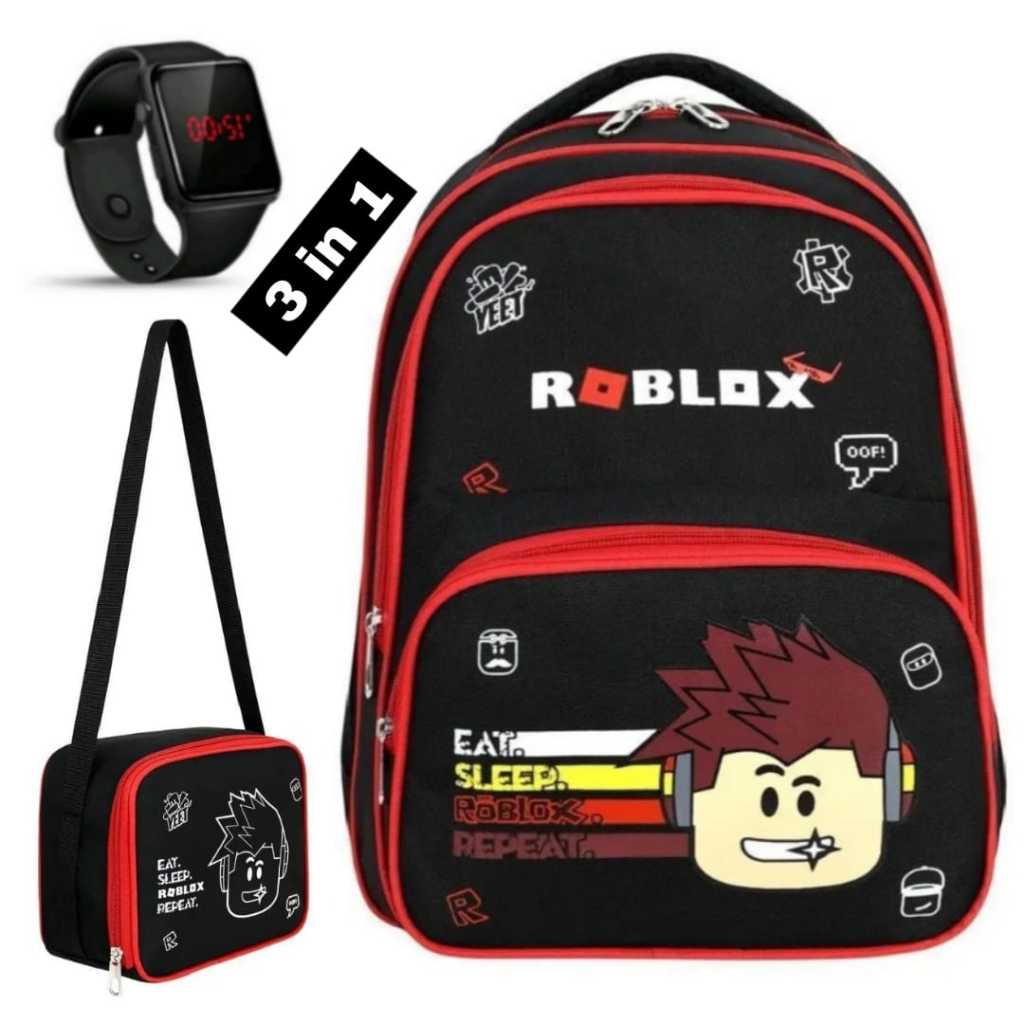 Newest kindergarten and elementary school boys' school bags - roblox ...