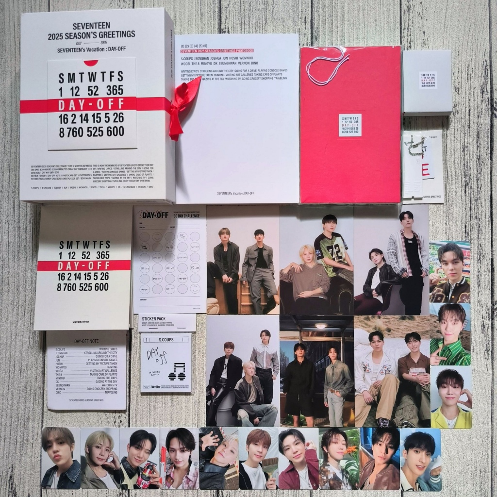 SEVENTEEN - 2025 SEASON'S GREETINGS SHARING | Shopee Malaysia