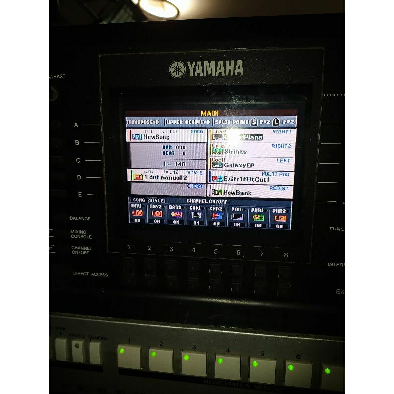 Yamaha PSR3000,S900,S910,S950 LCD REPLACEMENT READ DESCRIPTION | Shopee ...