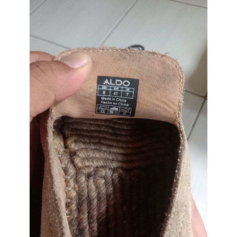 Original Aldo shoes 41 second | Shopee Malaysia