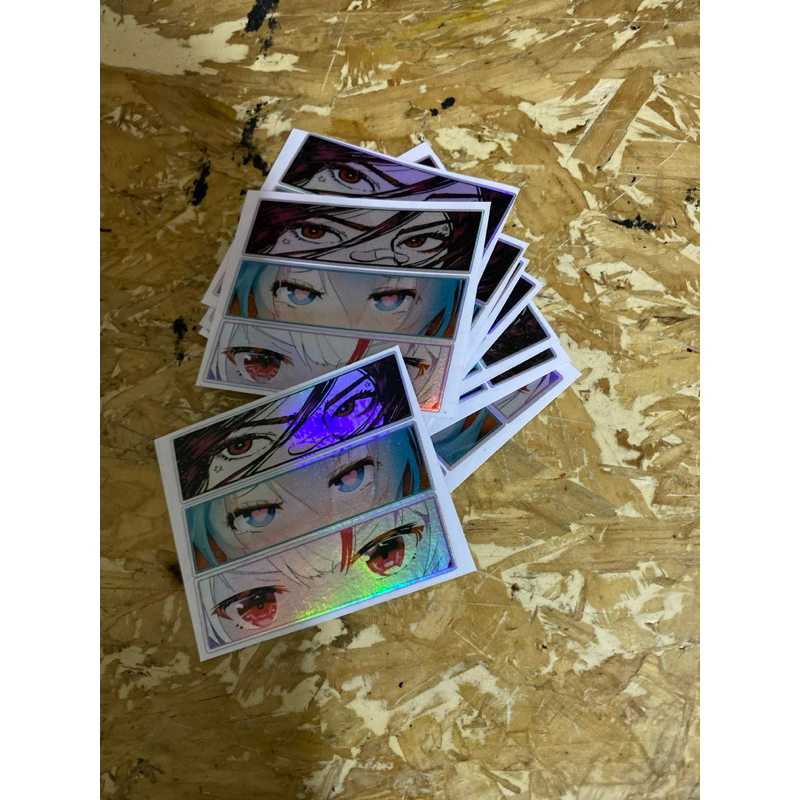MATA Hologram peek eye printcut sticker | Shopee Malaysia
