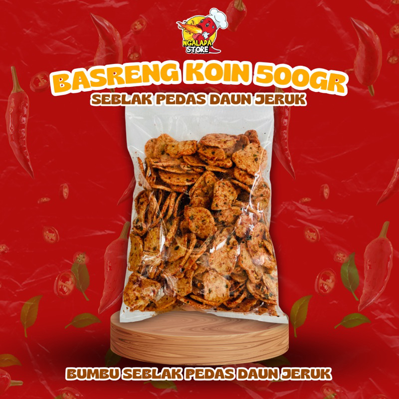 Seblak BASRENG SPICY ORANGE LEAF KOIN 500GR | Seblak BASRENG VIRAL ...