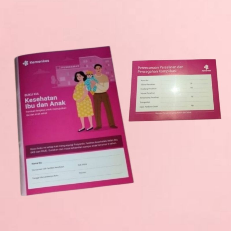 KIA Book Latest Edition 2024/2025 Free Pink Book Stickers Maternal and ...