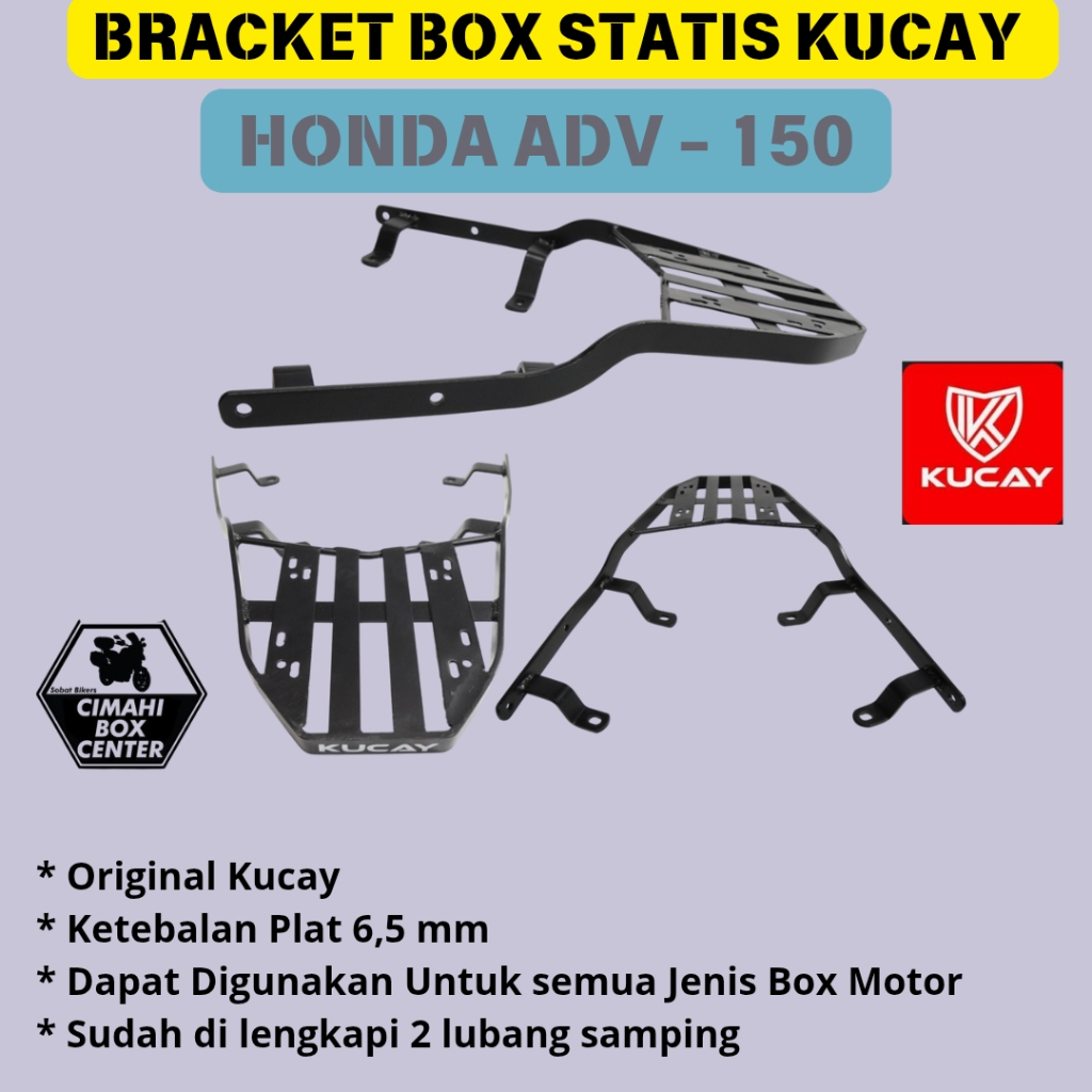 Original Honda ADV 150 Motorcycle Box Bracket KUCAY Indonesia Cimahi ...
