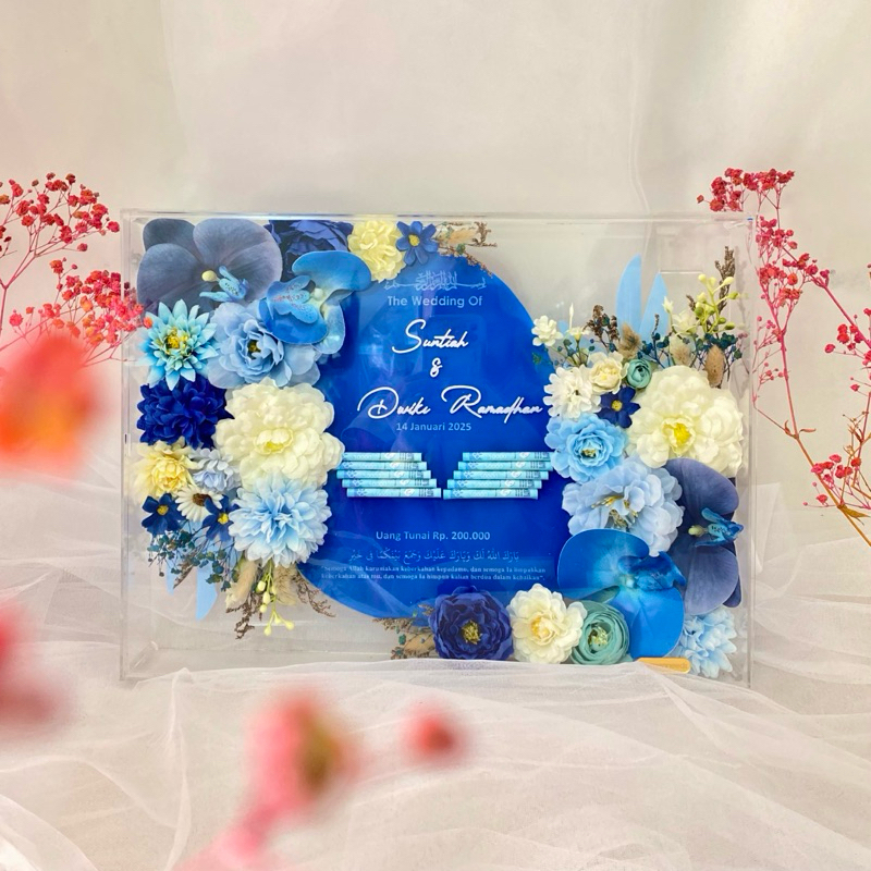 Acrylic BOTANIQUE DOWRY - WEDDING DOWRY FRAME // CUSTOM ACRYLIC DOWRY ...
