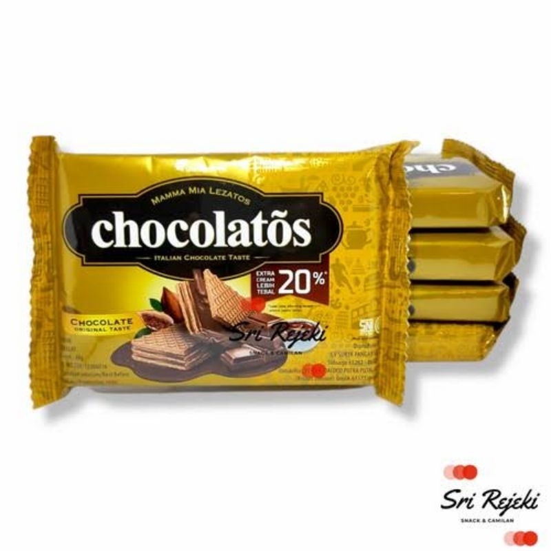 Chocolatos WAFER CREAM 1 PACK CONTAINS 10 PCS X 20 GRAM | Shopee Malaysia