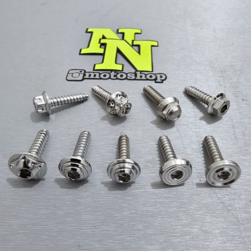 Original THAILAND PROBOLT STAINLESS MOTORCYCLE FILTER BOX BOLT | Shopee ...