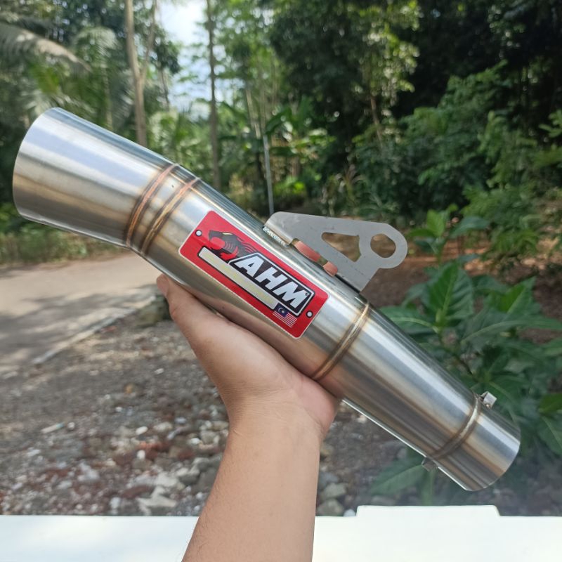 Exhaust pipe AHM 51mm Canister only Universal | Shopee Malaysia