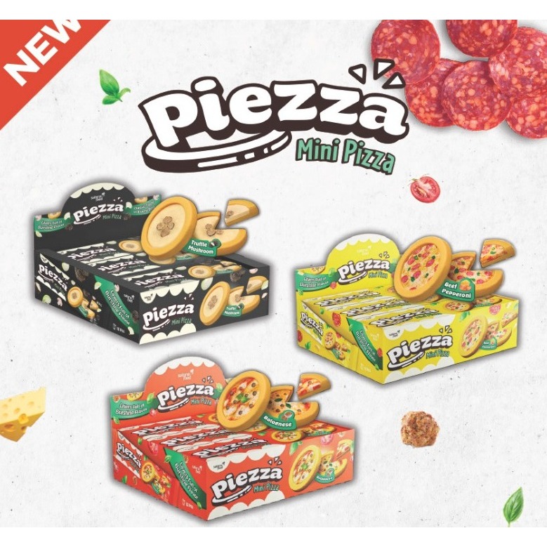 Richwell Piezza mini Biscuits Piezza Beef pepperony Flavor Piezza ...