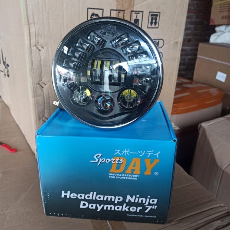 Sports day Headlamp ninja Daymaker 7" reflector ninja r ss set daymeker ...