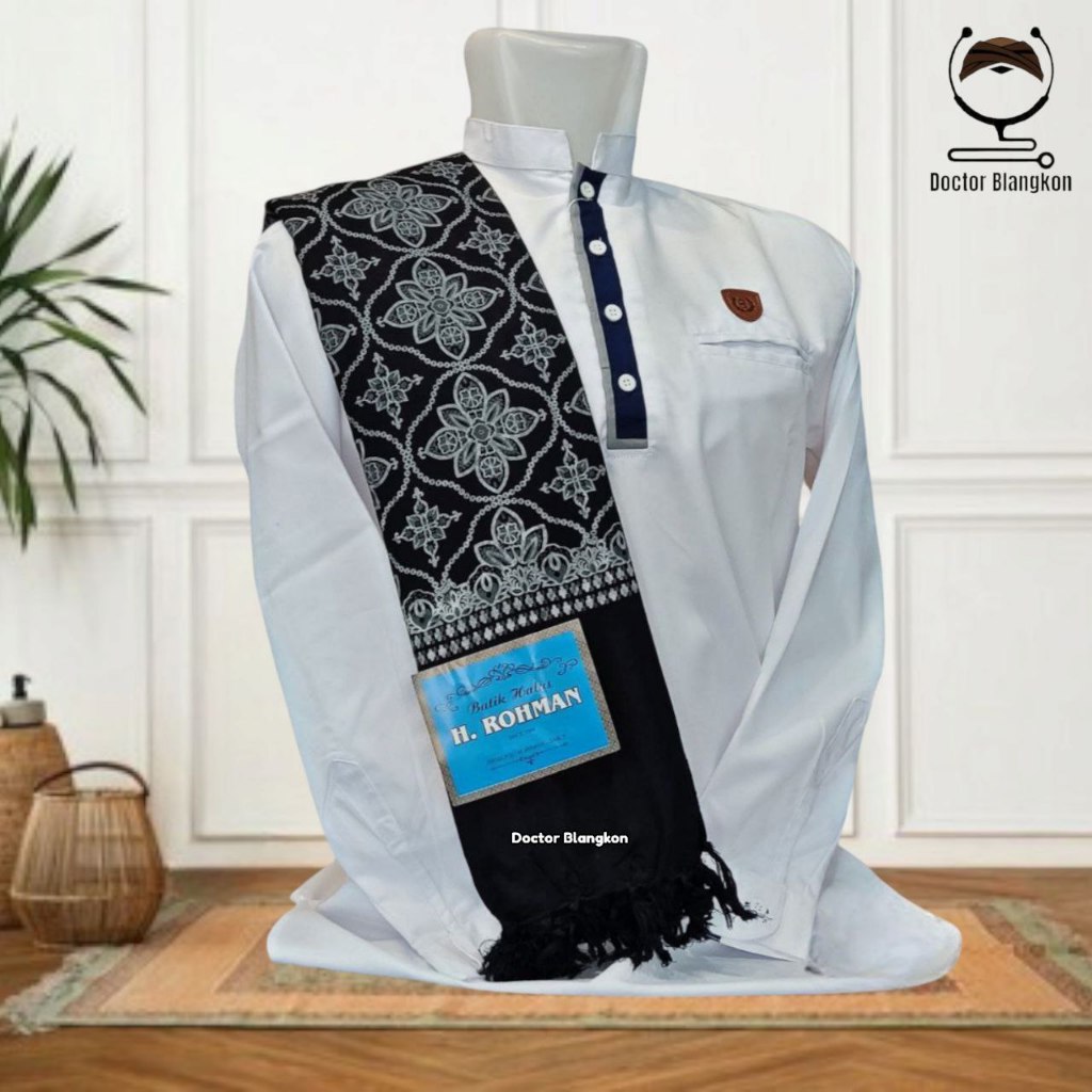 Original Kashmiri Turban, Thick, Special Black Batik | Rida Premium ...