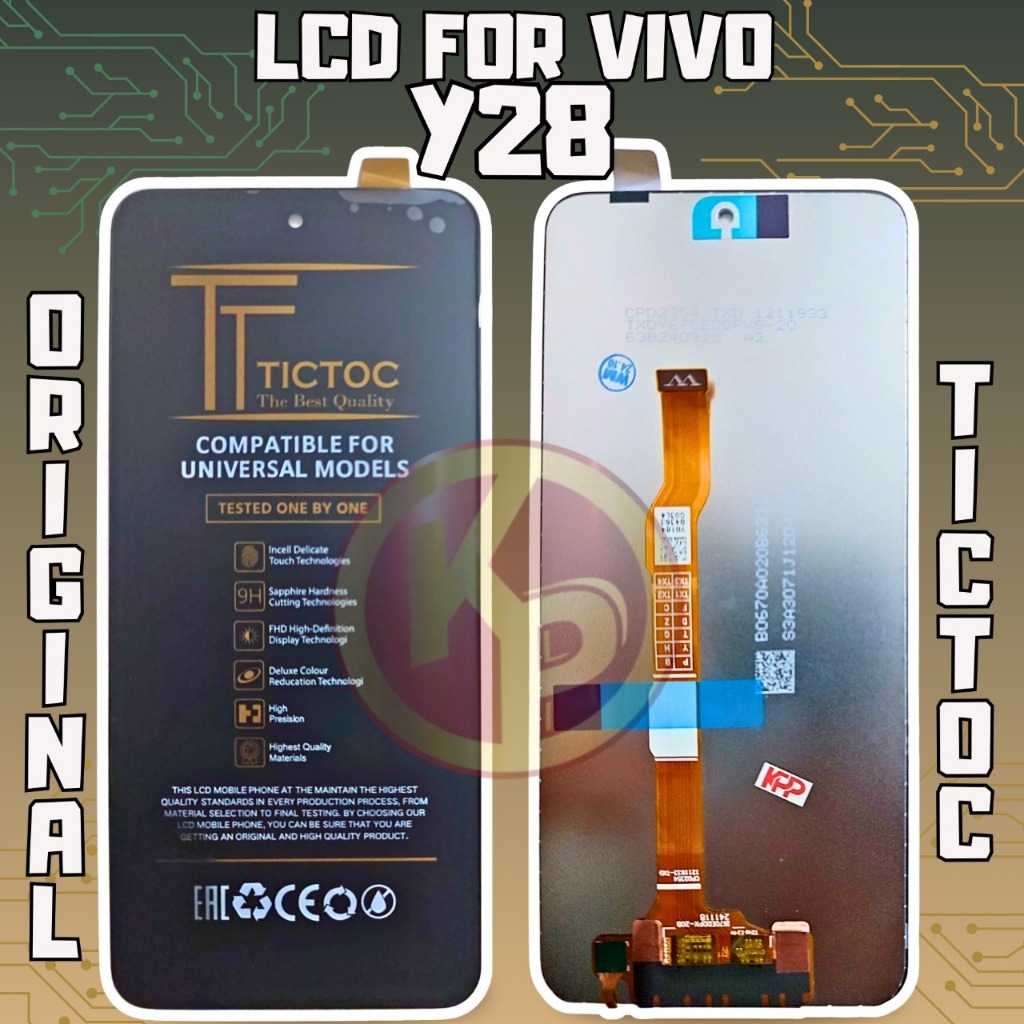 Lcd + TOUCHSCREEN VIVO Y28 5G ORIGINAL TICCTOC QUALITY | Shopee Malaysia