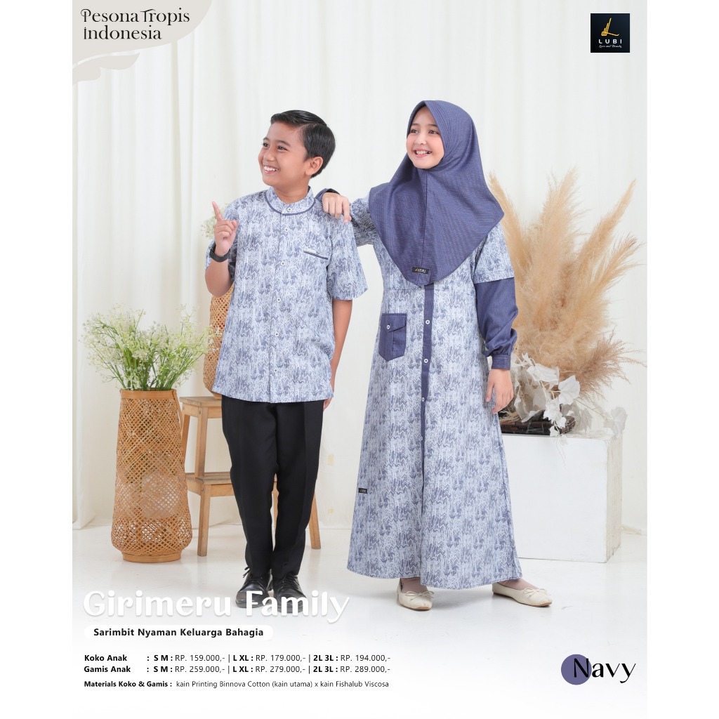 [ Girimeru Code] Sarimbit Children's Version for Muslim Family Lubi ...