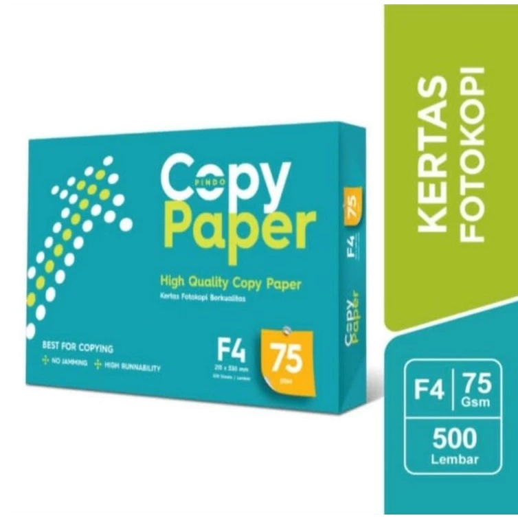 Hvs Folio F4 Paper 75 Gsm Copy Paper Contents 1 Ream (500 Sheets ...