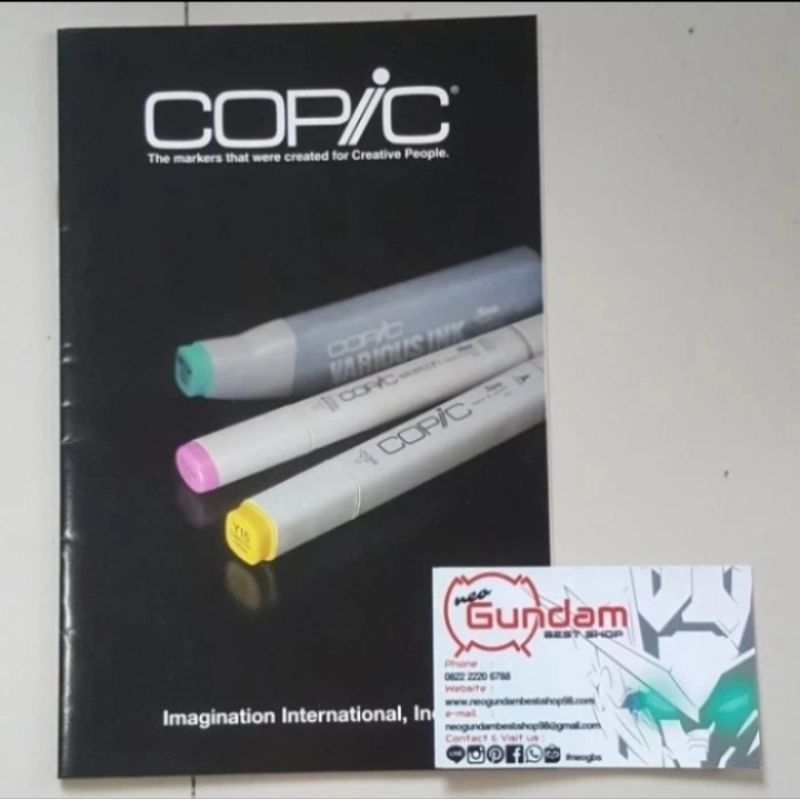 Company Catalogue Copic The Markers That Were Created For Creative ...