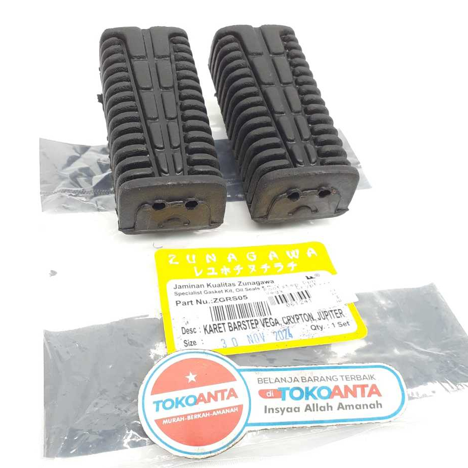 Rubber Footstep Barstep Front Footrest Mount for Old Yamaha Vega R Motorcycle Old Crypton ...