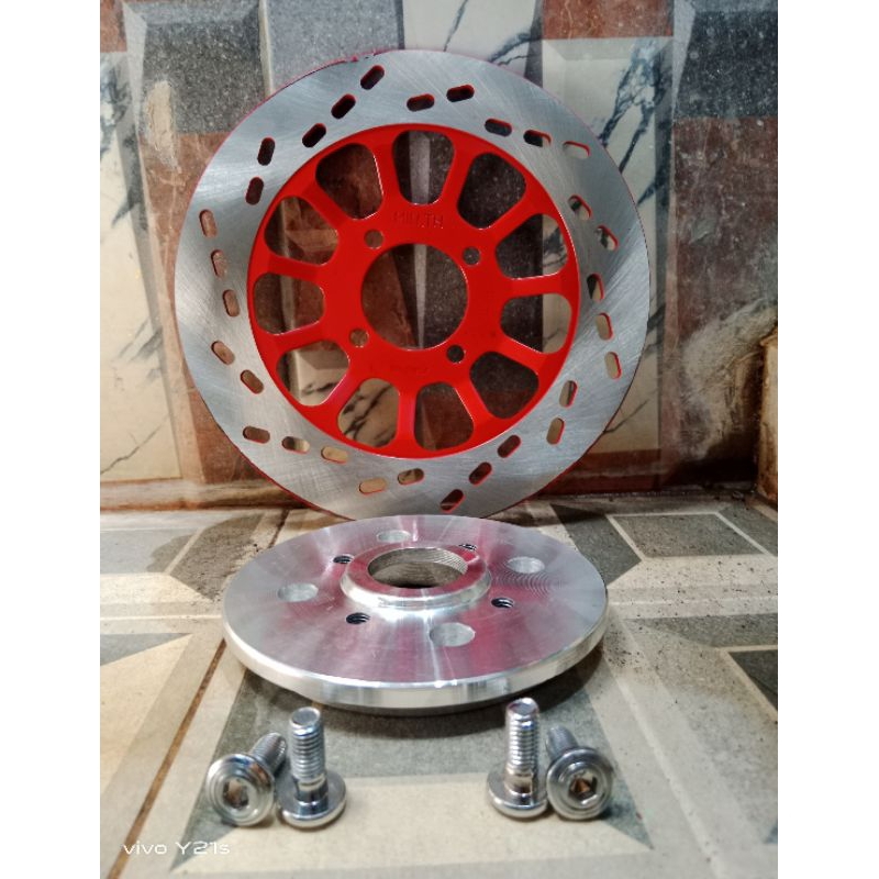 Plendes Small Drum Duck Rear Disc Adapter PNP Supra Grand Fiz Smash ...