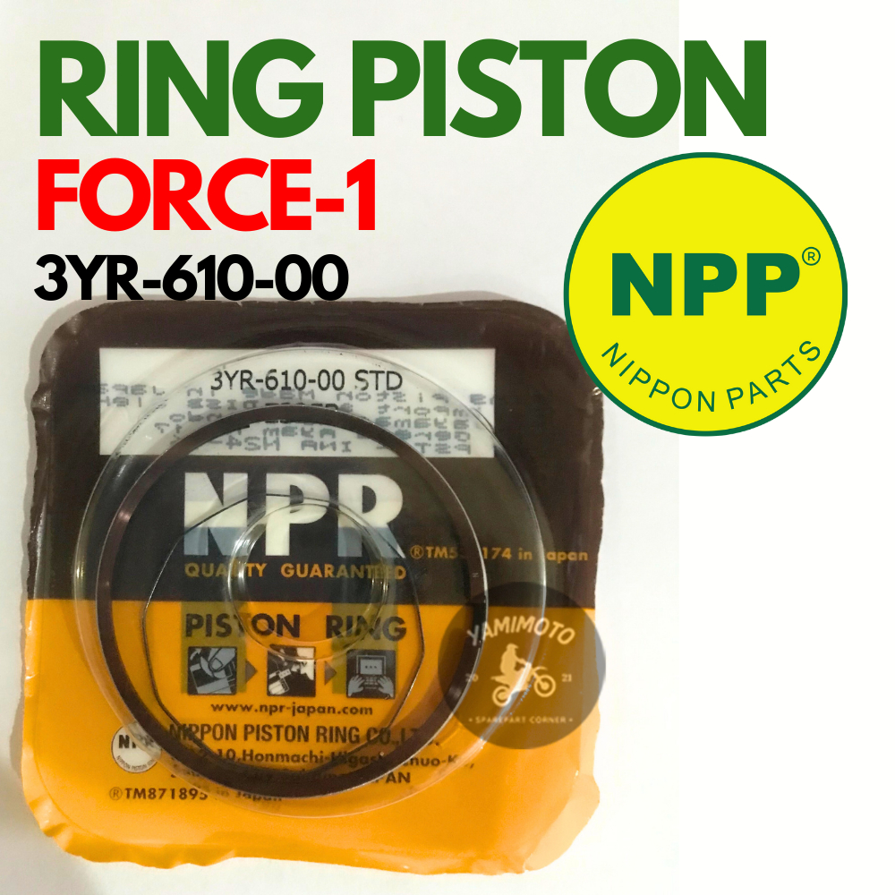 Ring SEHER PISTON RING F1ZR FORCE 1 NPP | Shopee Malaysia