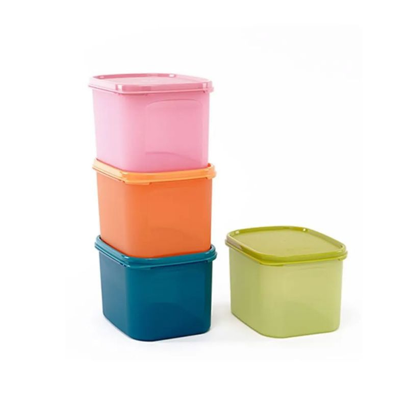 Colorful Rectangular Set Tupperware | Shopee Malaysia