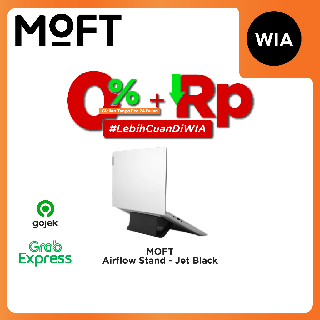 Wia MOFT Laptop Stand AIRFLOW - Original Laptop Stand / Stand | Shopee ...
