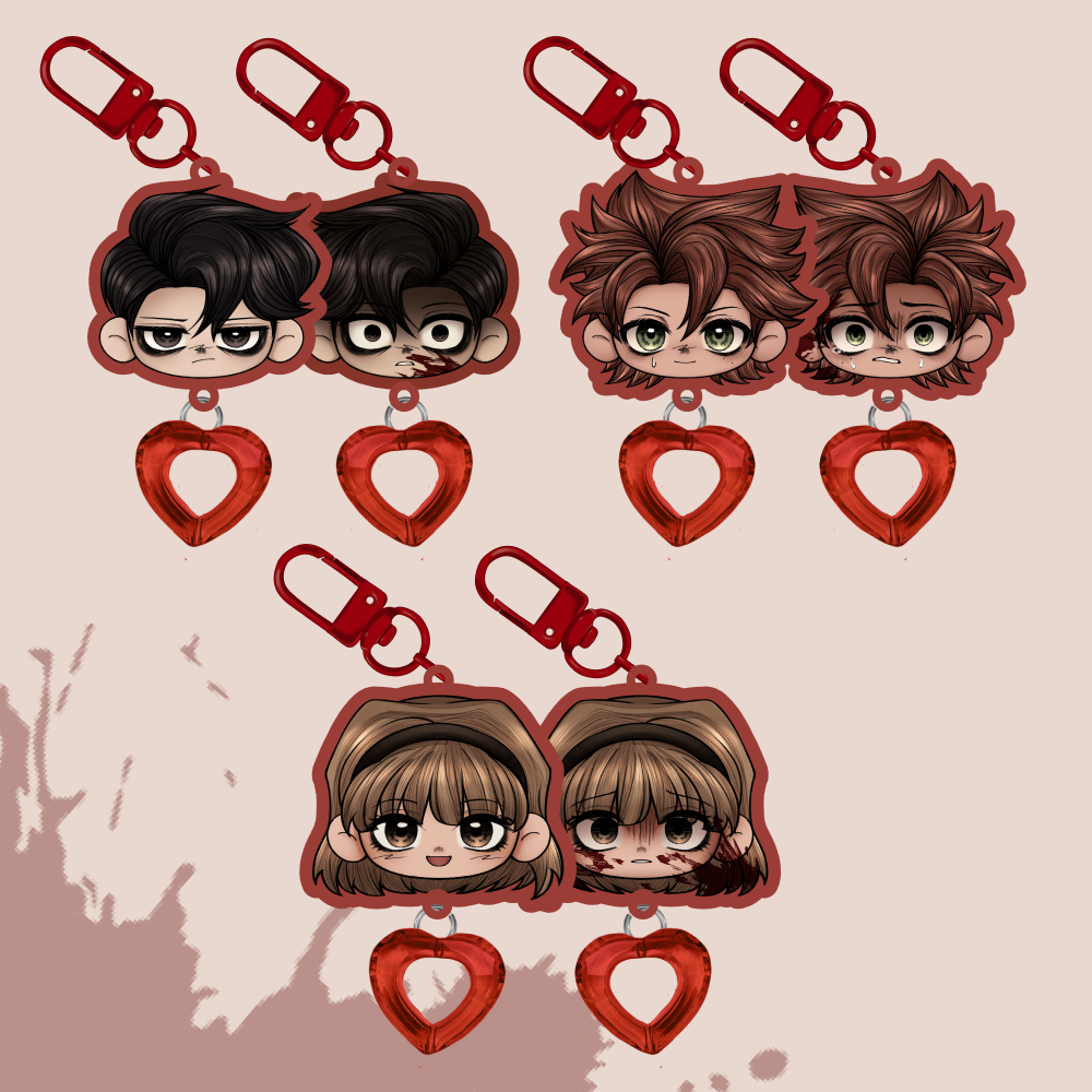 [LAST STOCK] Studio Investigrave Linked Keychain Character 5cm (Dead ...