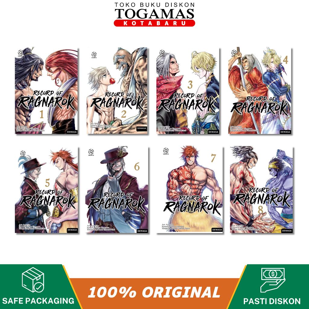 COMIC AKASHA - RECORD OF RAGNAROK 01-17 AJICHIKA | Shopee Malaysia