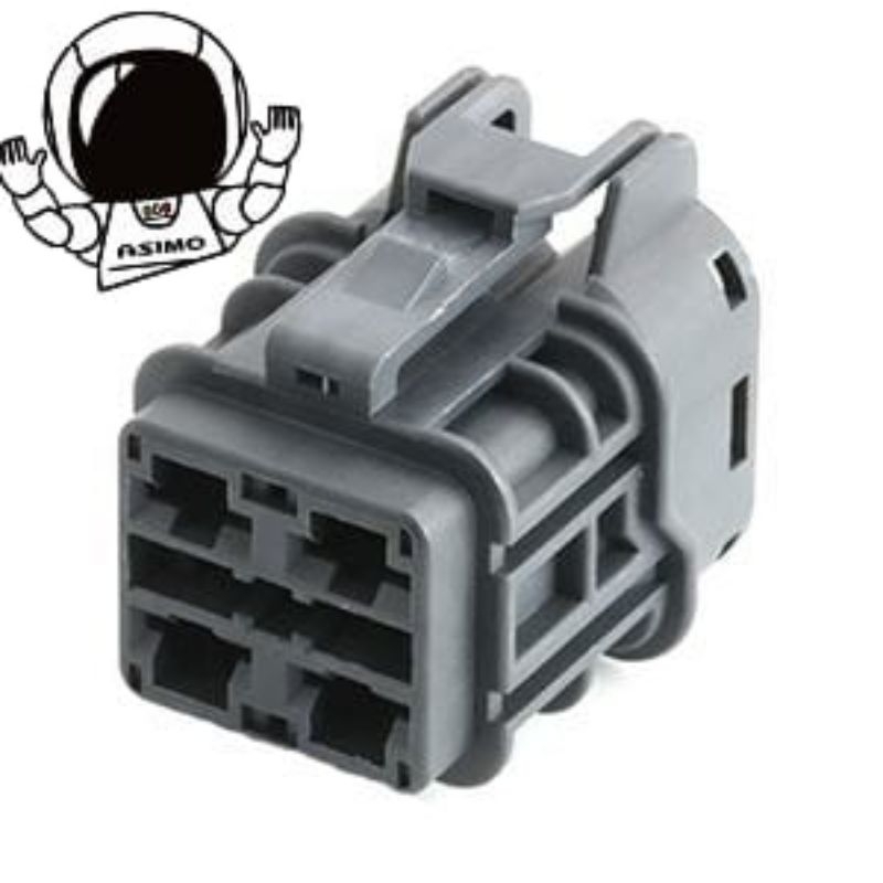 4 pin socket Original Excavator Hitachi komatsu Caterpillar paint ...