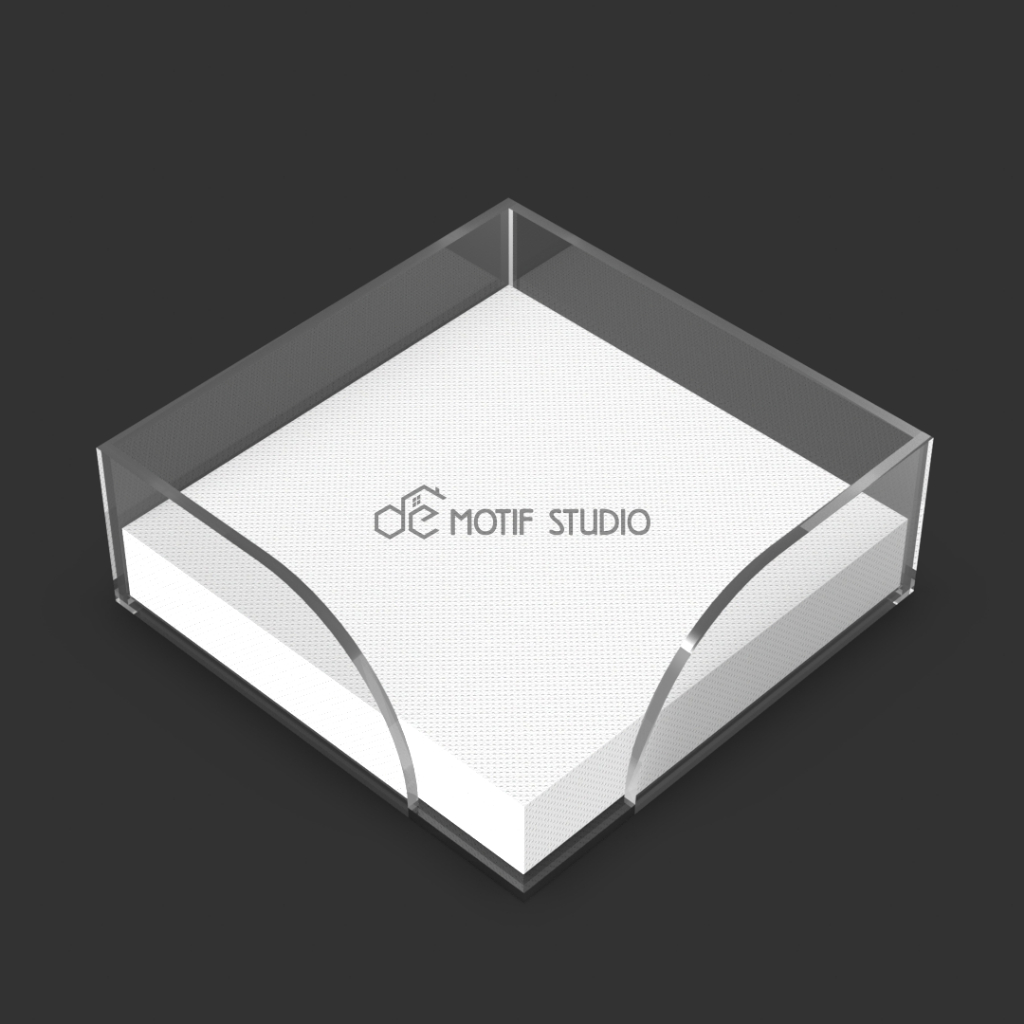 BOX FOR NAPKIN STORAGE CONTAINERS PAPER TISSUE DRINKS CLEAR TRANSPARENT ...