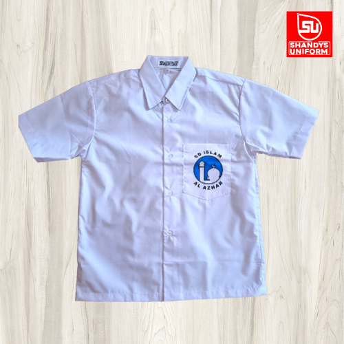 KEMEJA PUTIH Shandys Uniform I Al Azhar Elementary School Uniform White ...