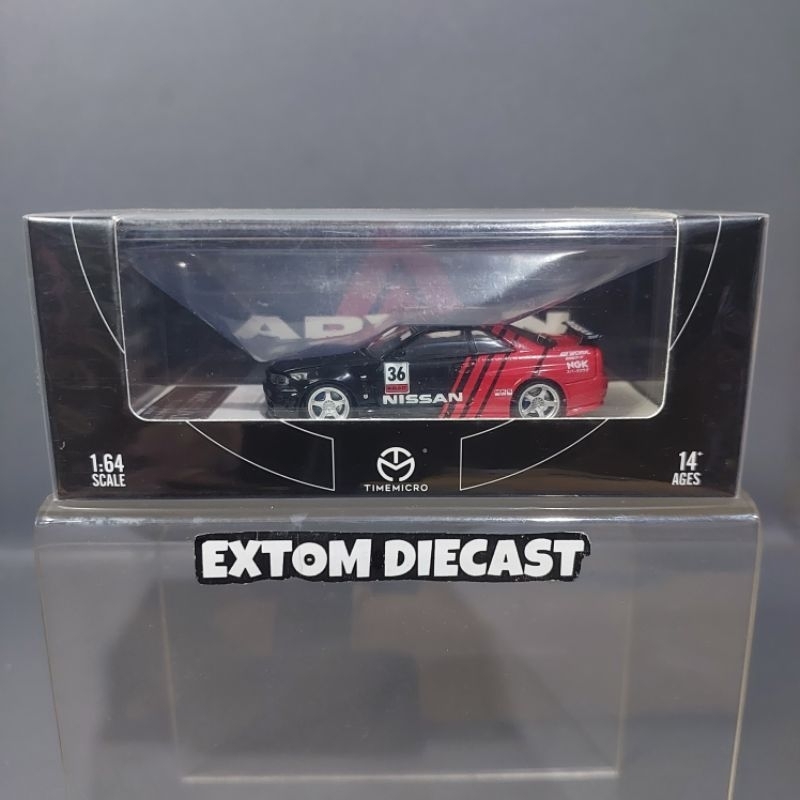 Time Micro Nissan Skyline R34 Advan | Shopee Malaysia