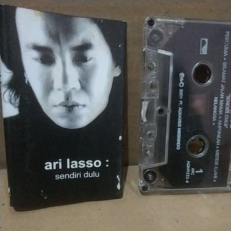 Ari Lasso tape cassette: Alone First (Read Description) | Shopee Malaysia