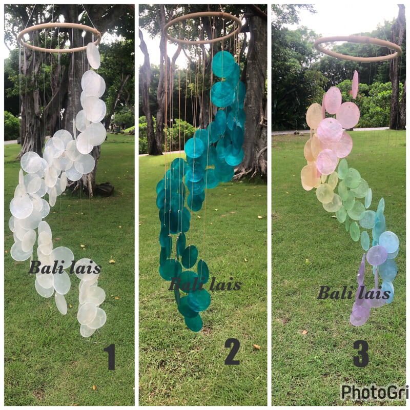 Spiral shell wind chimes/shell bells/wind chimes | Shopee Malaysia