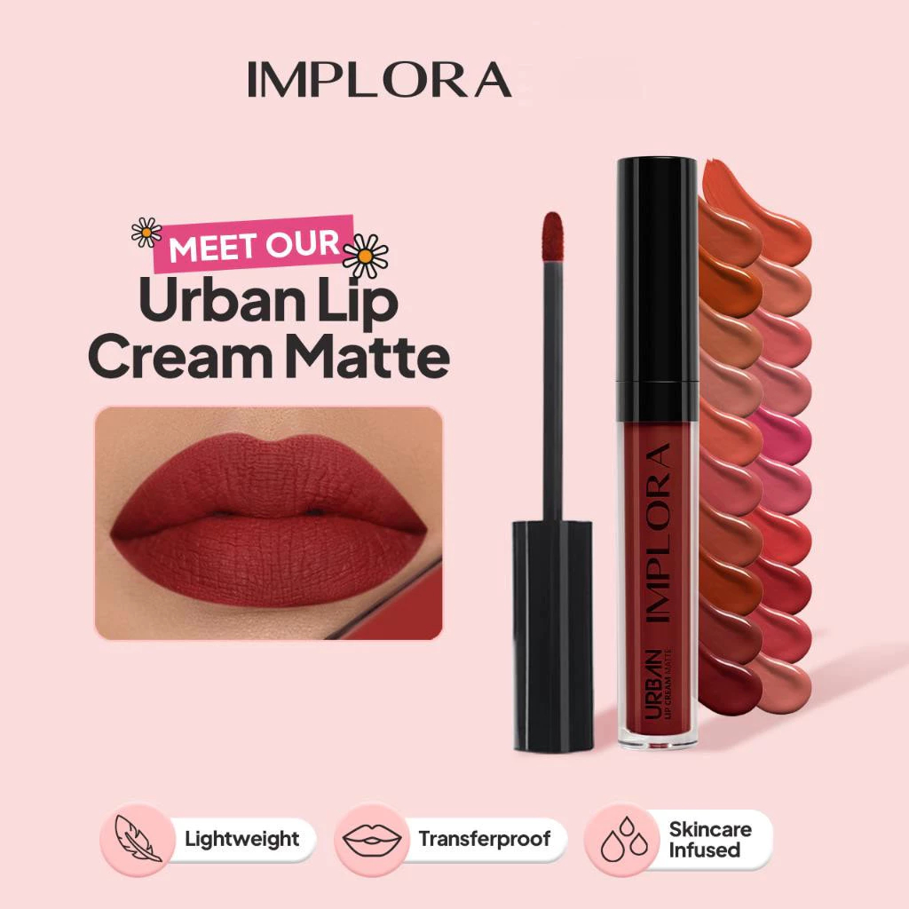 Implora Urban Lip Cream Implora Lip Cream | Shopee Malaysia