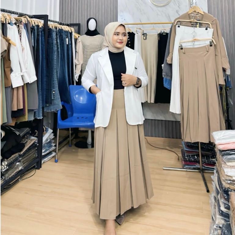 (MissDinos) Chintia Skirt Suit / OneSet Blazer / Latest Wedding One Set ...